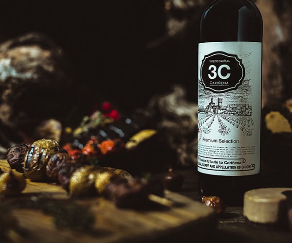 3C wines, symbol of the grape, the land and the Cariñena PDO
